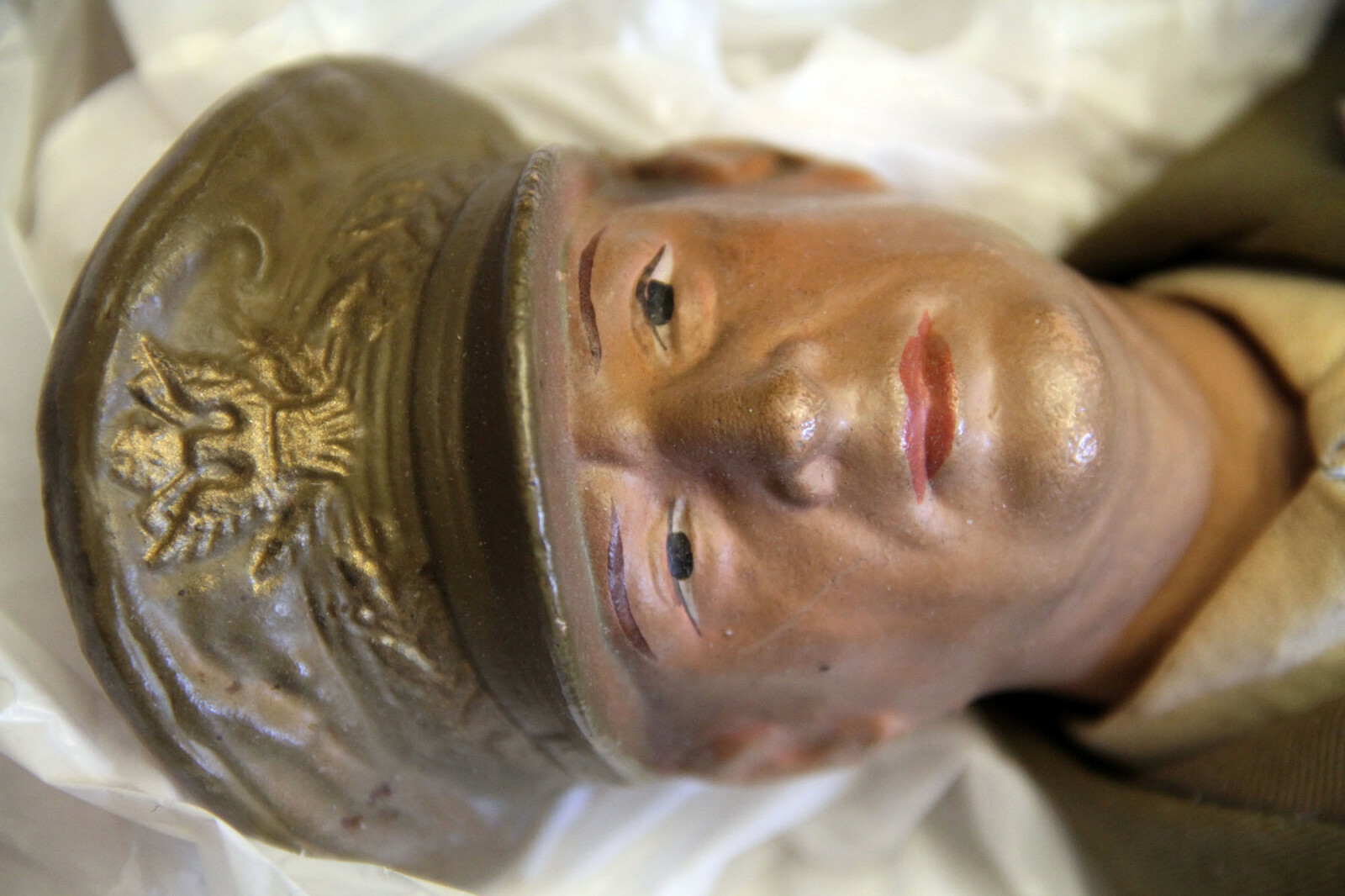 1940s WWII Military GENERAL MACARTHUR Composition Doll - Freundlich ...