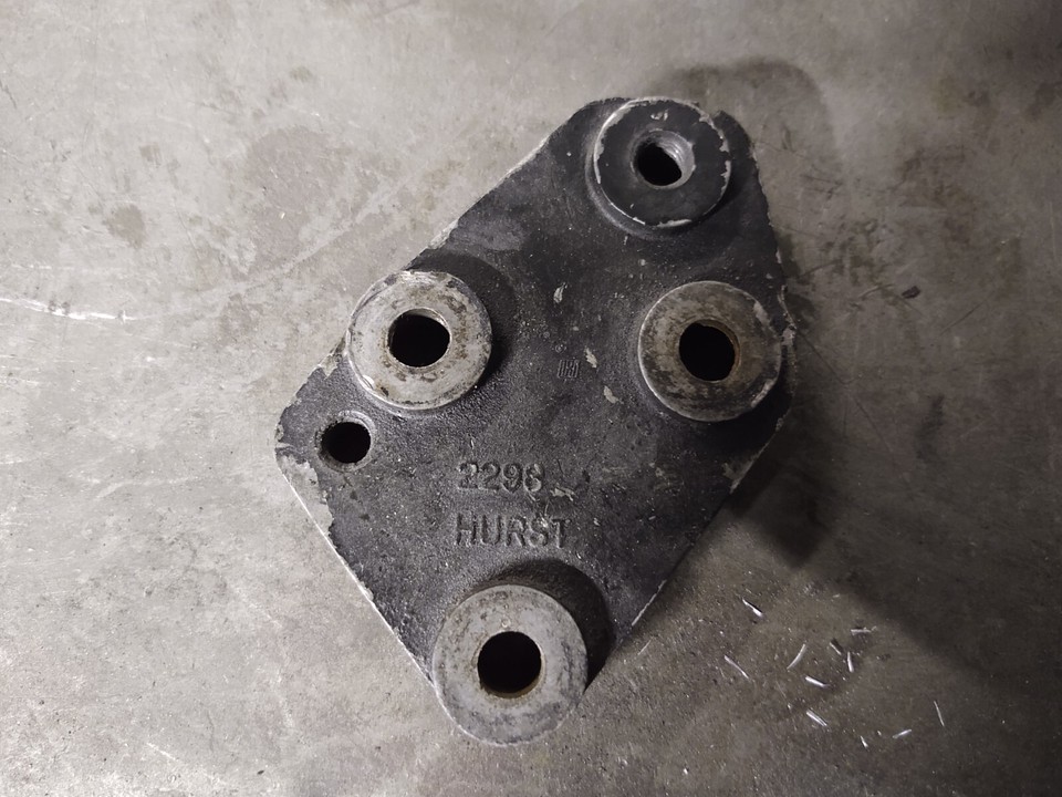 1964-1976 Mopar A Body 4 Speed Shifter Adapter Plate Hurst Dart Duster ...