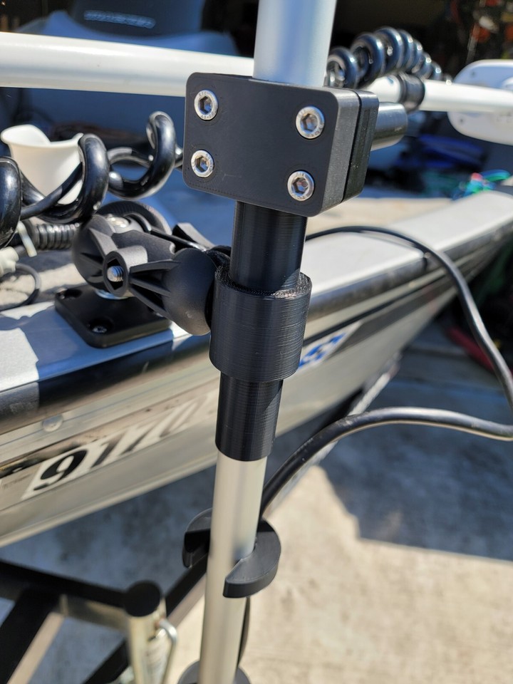 TRANSDUCER MOUNT LIVE SCOPE GARMIN LVS32 All MODES ANY DEGREE ANY ANGLE ...