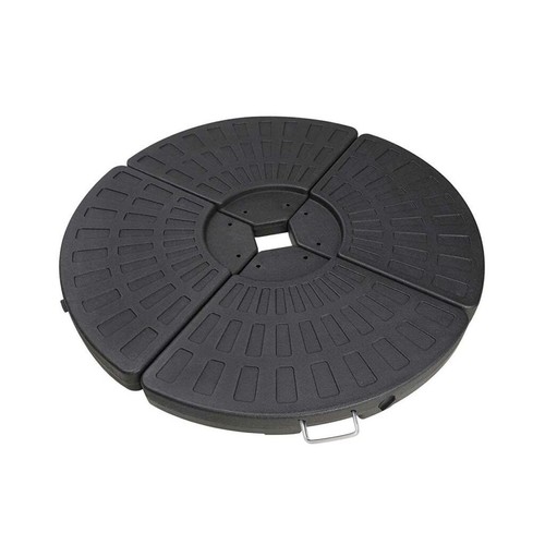 Resin Parasol Base Weights Banana Cantilever Garden Patio Umbrella ...