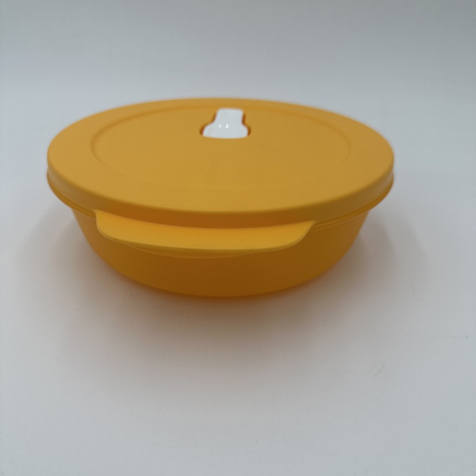 Tupperware CRYSTALWAVE PLUS ROUND CONTAINER ~4.25 Cups~ BRAND NEW | eBay