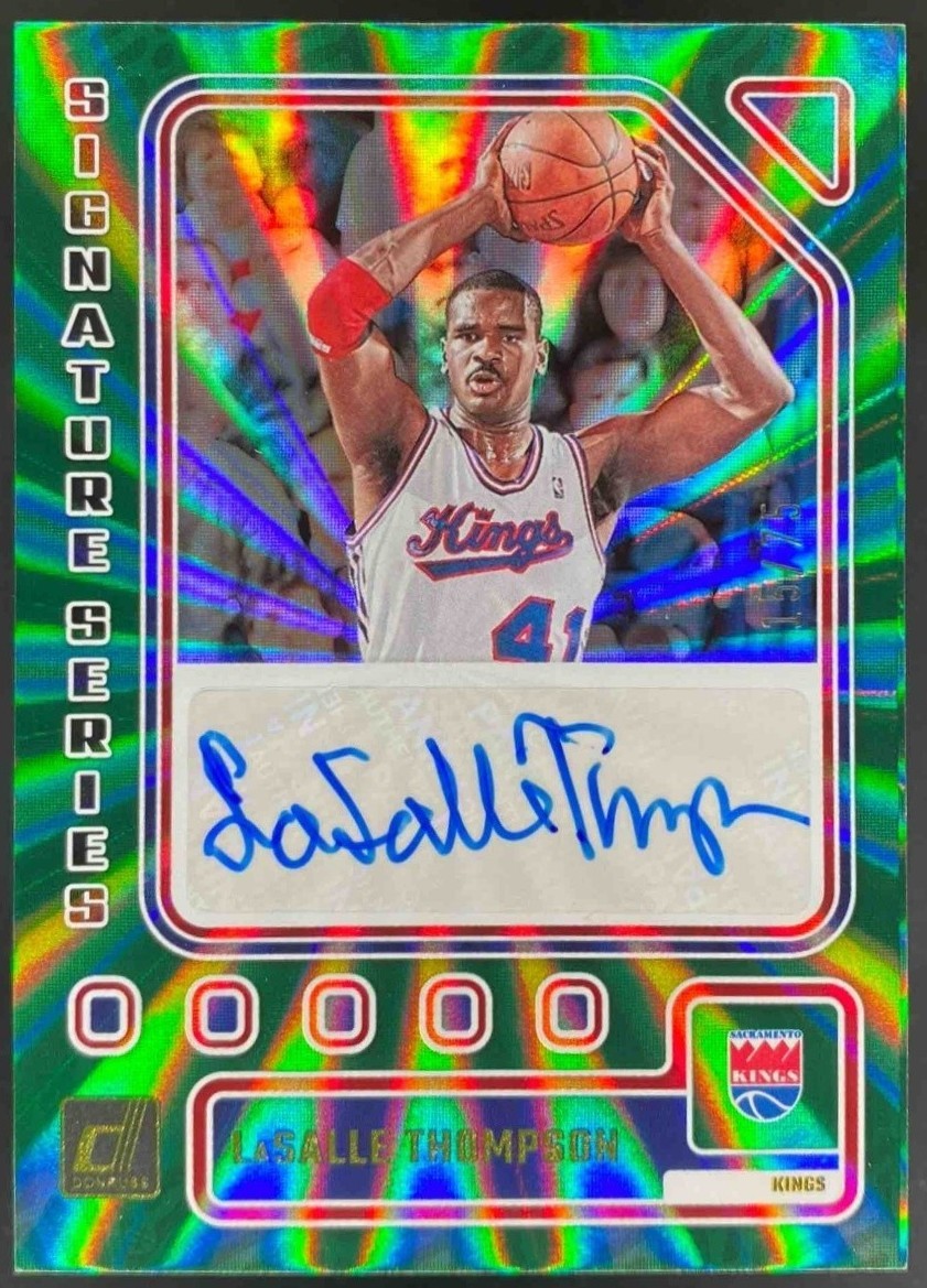 2023-24 Panini Donruss - Signature Series LaSalle Thompson #SS-LAS Holo ...