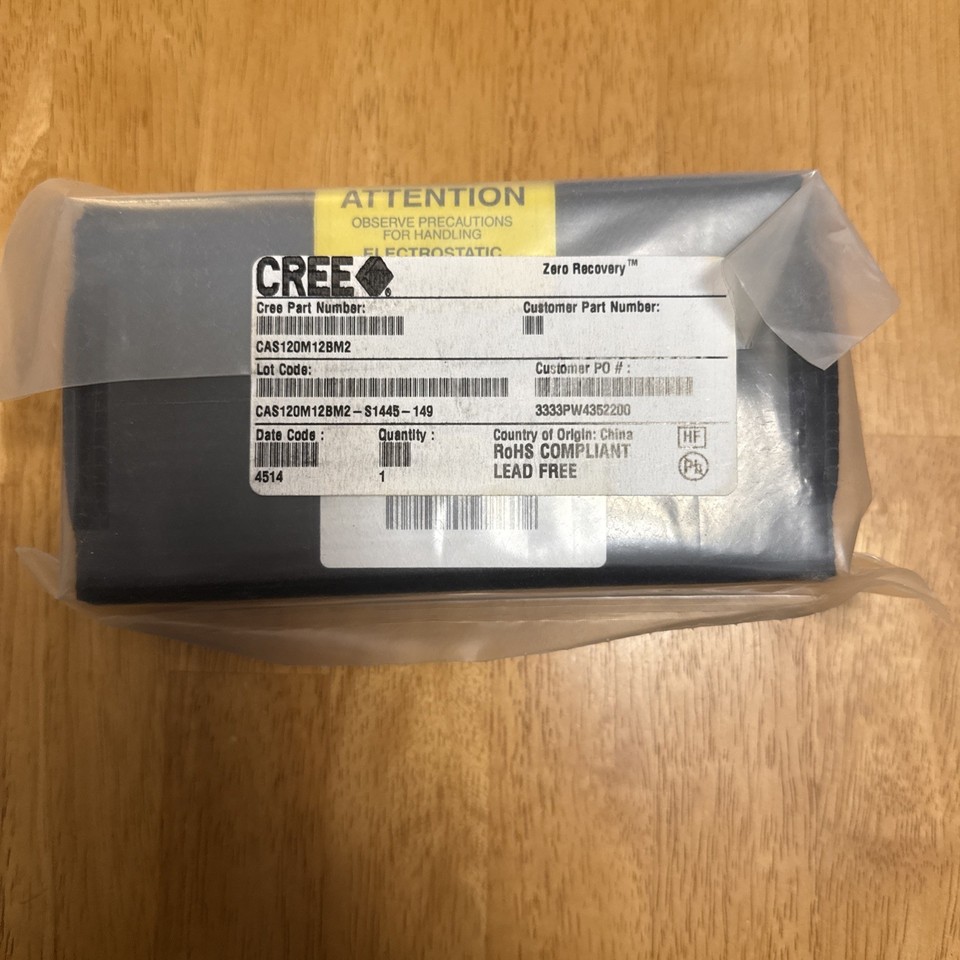 Cree CAS120M12BM2 SiC Half-Bridge Power Module MOSFET EV-charging ...