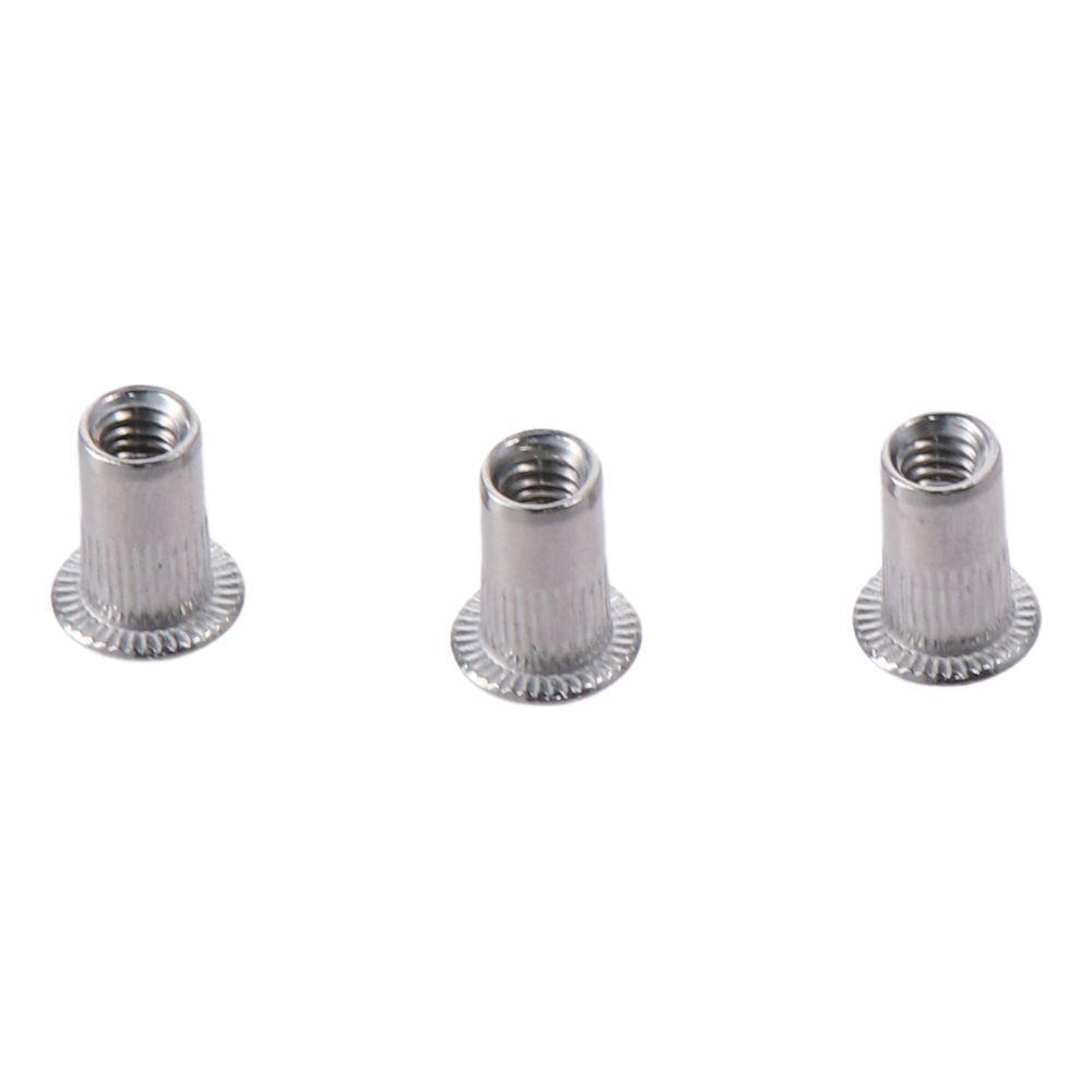 100Pcs #10-24 #8-32 Rivet Nuts 304 Stainless Steel Threaded Insert Nuts ...