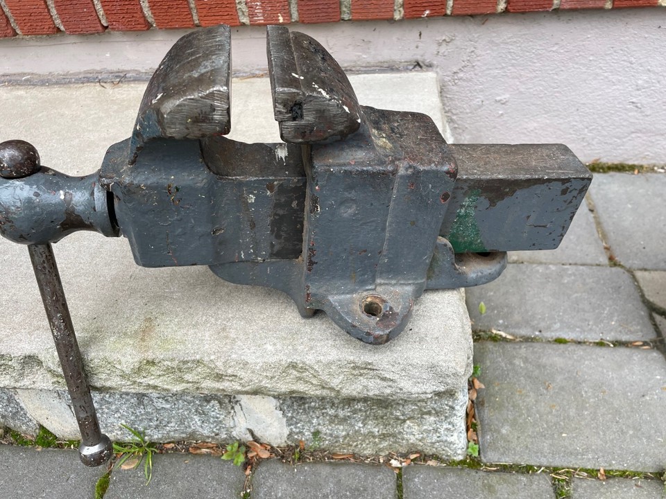 Vintage Prentiss Bull Dog Vise 4" Jaws #52 USA Made Tool | eBay