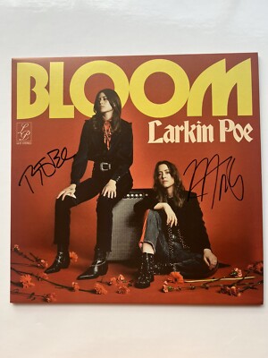 Larkin Poe - Bloom Black Splatter Vinyl w/ Signed Cover AUTOGRAPHED | eBay