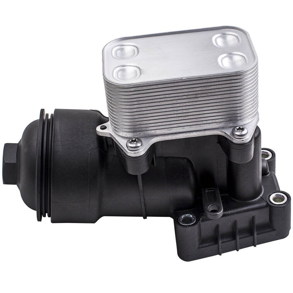 Oil Cooler Housing+ Radiator Cap Gasket for Audi VW Skoda 03L115389C ...