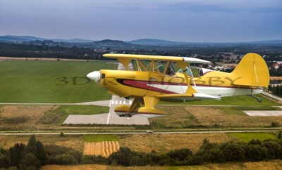 EAA Acro Sport Biplane 44" WS RC Airplane Laser Cut Balsa & Ply Short ...
