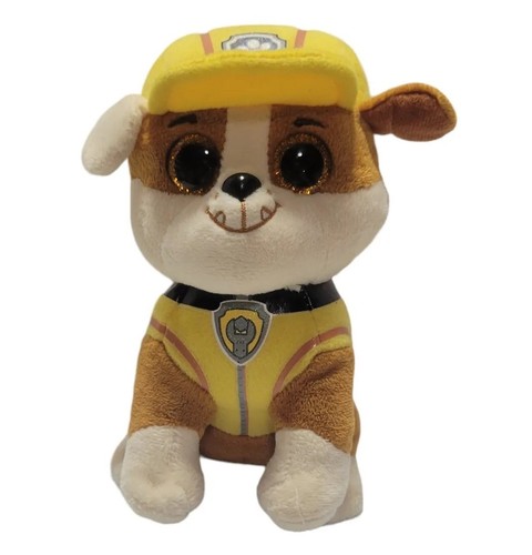 TY Beanie Boos 6" Paw Patrol RUBBLE the Bulldog Plush Stuffed Animal ...