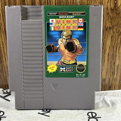 NES Nintendo Data East Ring King Cartridge Only | eBay