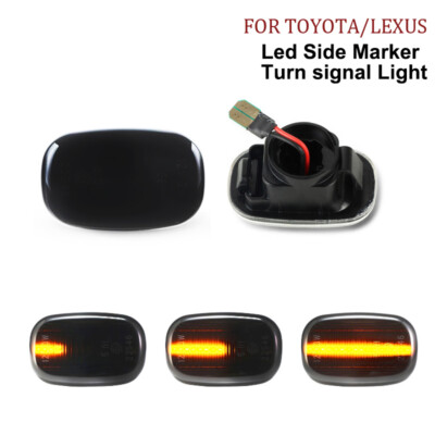 For Toyota Prius Yaris Corolla Camry Hilux LED Dynamic Side Marker ...