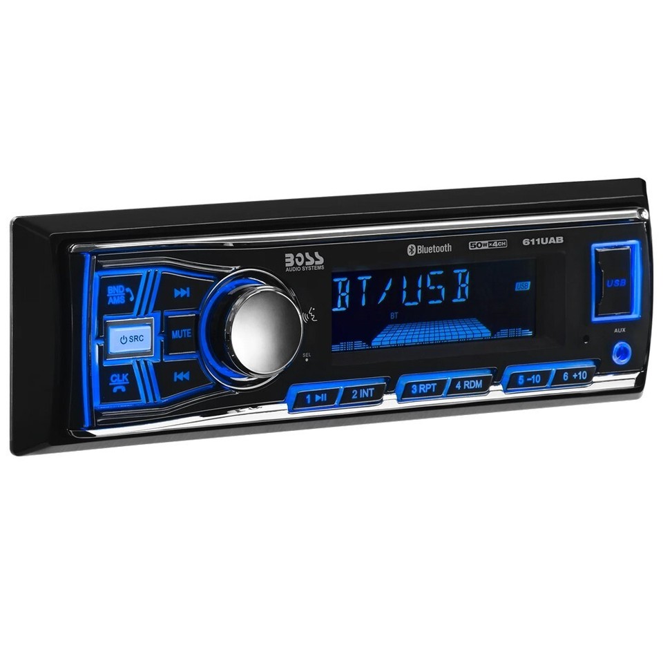 Boss 611UAB Bluetooth MP3 Car Stereo AM/FM Radio & kit for 1995- 2002 ...