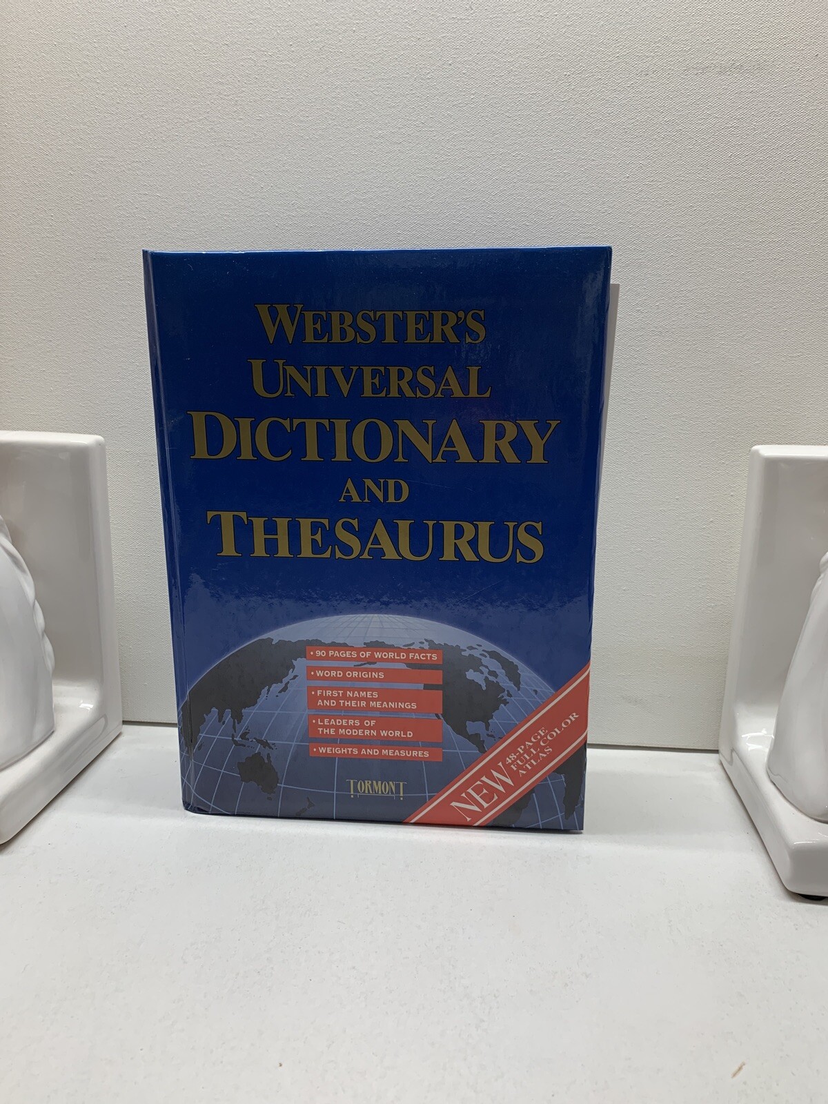 First Ed. Websters Universal Dictionary & Thesaurus Book 1993 Tormont ...