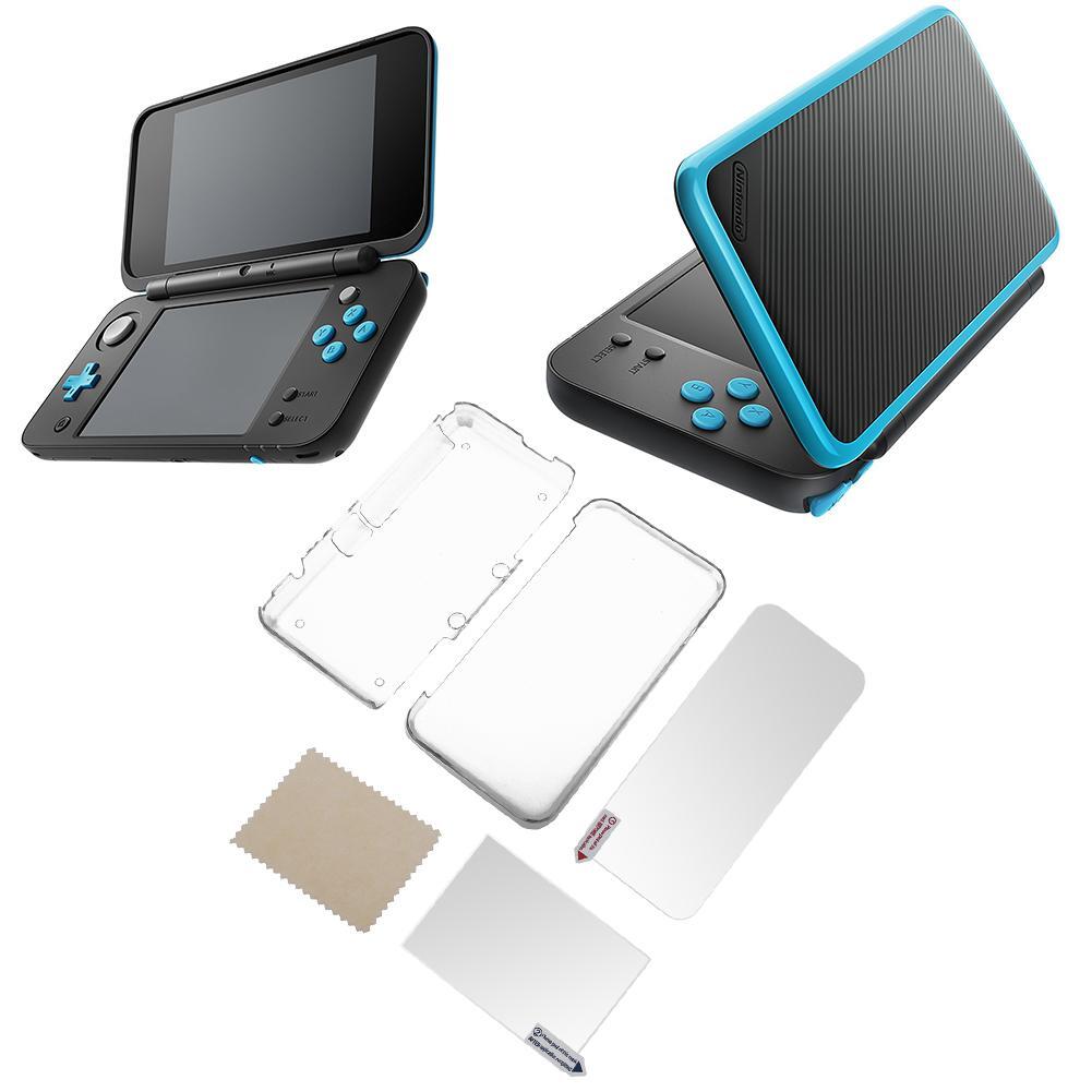 Transparent Protective Cover Case + Screen Film for NEW 2DS XL | eBay