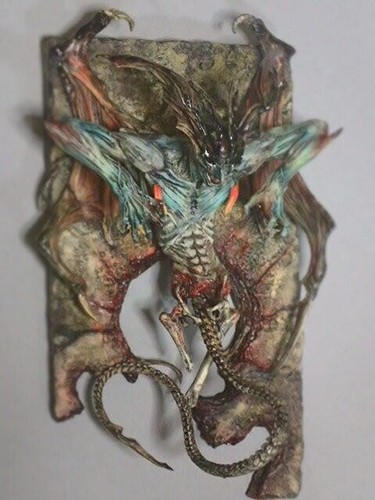 Regeneration Devilman AMON future model garage kit painted F/S from ...