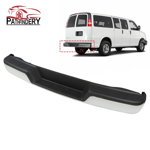 For Chevy Express GMC Savana Van 1996-2023 Complete Chrome Rear Step ...