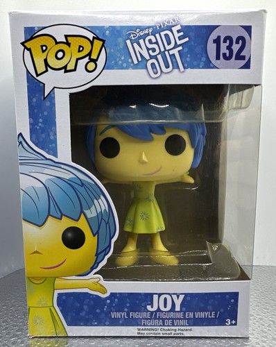 Funko Pop Joy #132 Disney Pixar Inside Out Collectible Figure Vaulted ...