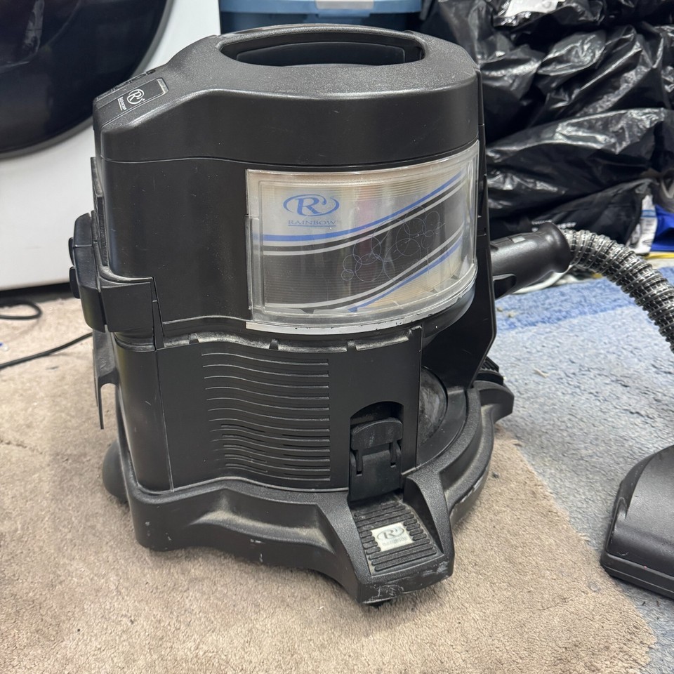 RAINBOW E2 Vacuum E-Series Type 12 Silver Blue Canister Hose Wand ...