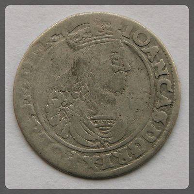 1663 Poland 6 groszy/Szostak, silver coin, Jan II Kazimierz | eBay