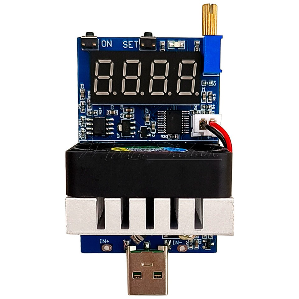 Electronic Load USB Digital Voltage Ammeter Battery Charging Detection ...