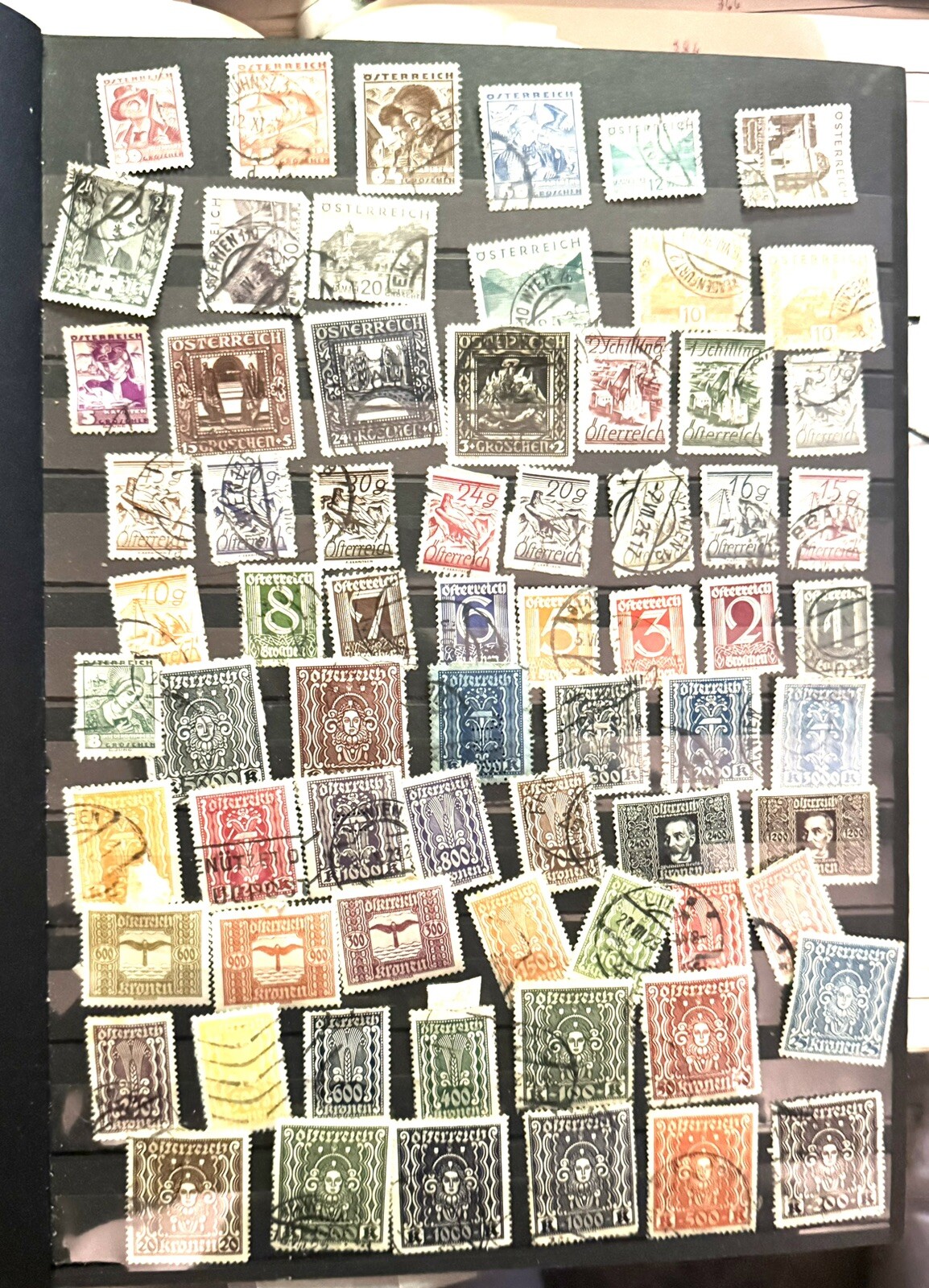 Austria: Unchecked lot of 68 vintage stamps. Mint-Used 1920’s | eBay