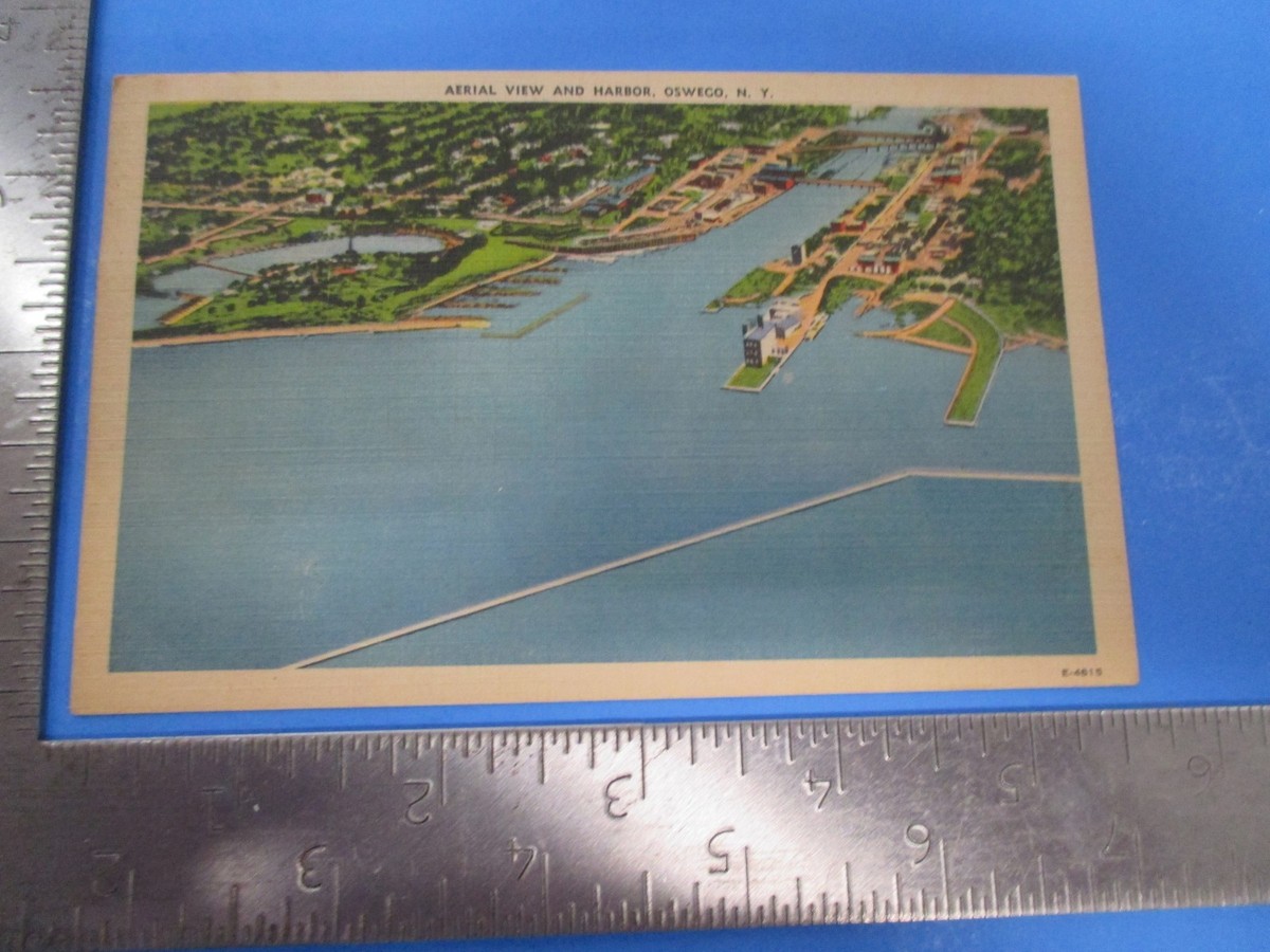 Aerial Photography Map Of Oswego Ny New York