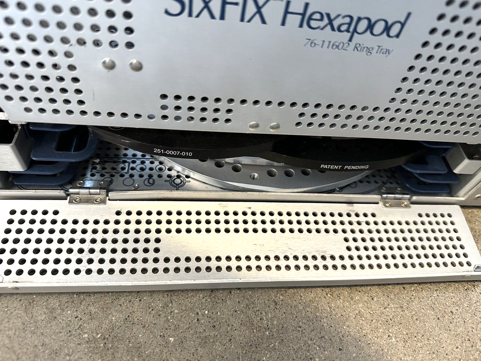 AMDT Sixfix Hexapod External Fixation Ring Tray Kit Complete 76-11602 ...