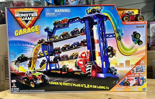 Monster Jam Garage Playset and Storage 36724 | eBay