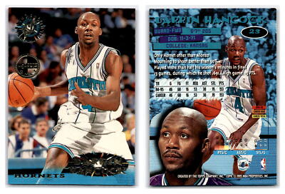 1995-96 Stadium Club Members Only #23 Darrin Hancock - Charlotte ...
