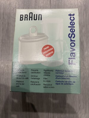 Braun Water Filter New Sealed Flavorselect Cartridge | eBay