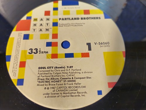 Partland Brothers – Soul City - 12" VINYL SINGLE | eBay