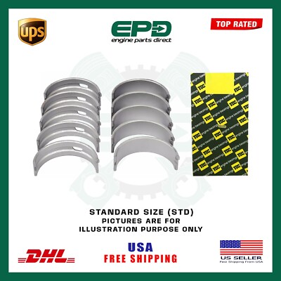 Crankshaft Main Bearings Set for Mercedes Benz M270.920 2.0L Petrol ...