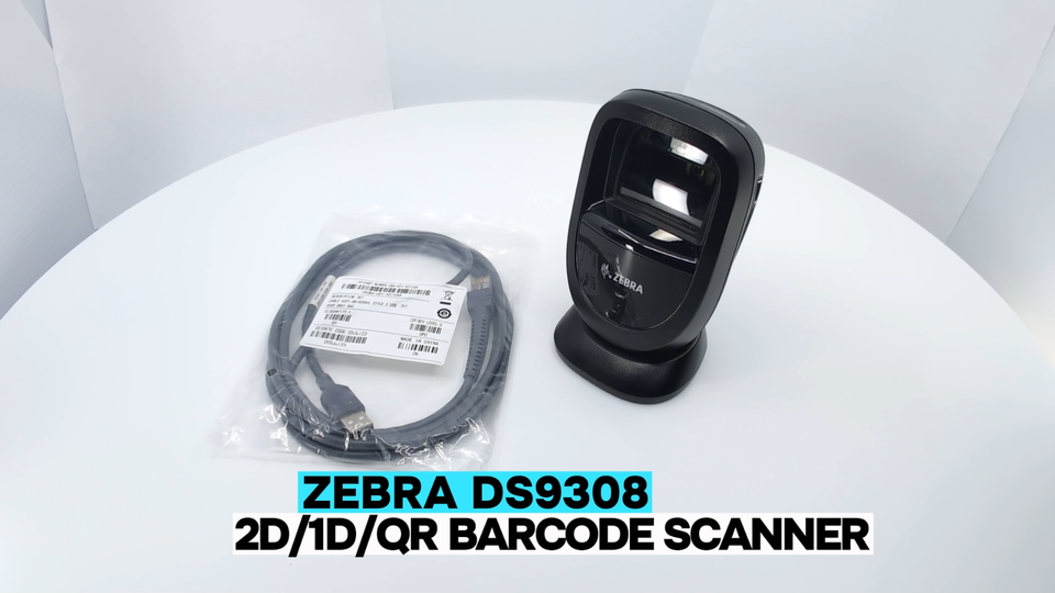 Clover Station/Mini Barcode Scanner; Zebra DS9308 2D/1D/QR HandsFree ...
