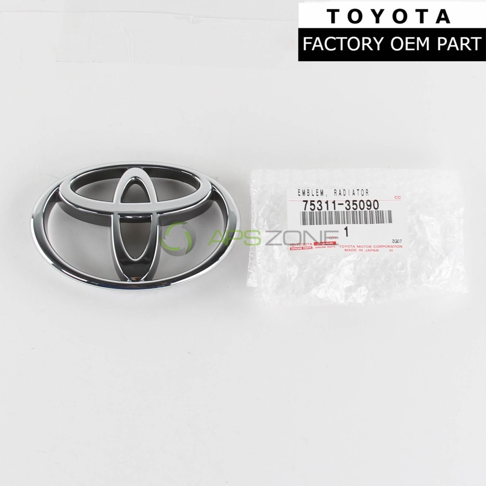 GENUINE TOYOTA 4RUNNER TACOMA PICKUP T100 FRONT GRILLE EMBLEM OEM 75311 ...