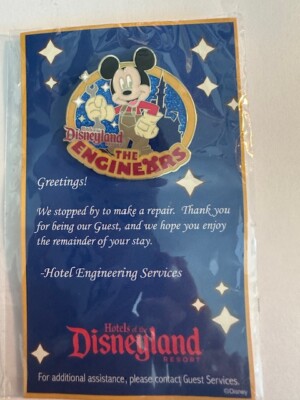 Disneyland Hotel The Engineering 2024 Mickey Mouse Disney Pin (B) | eBay