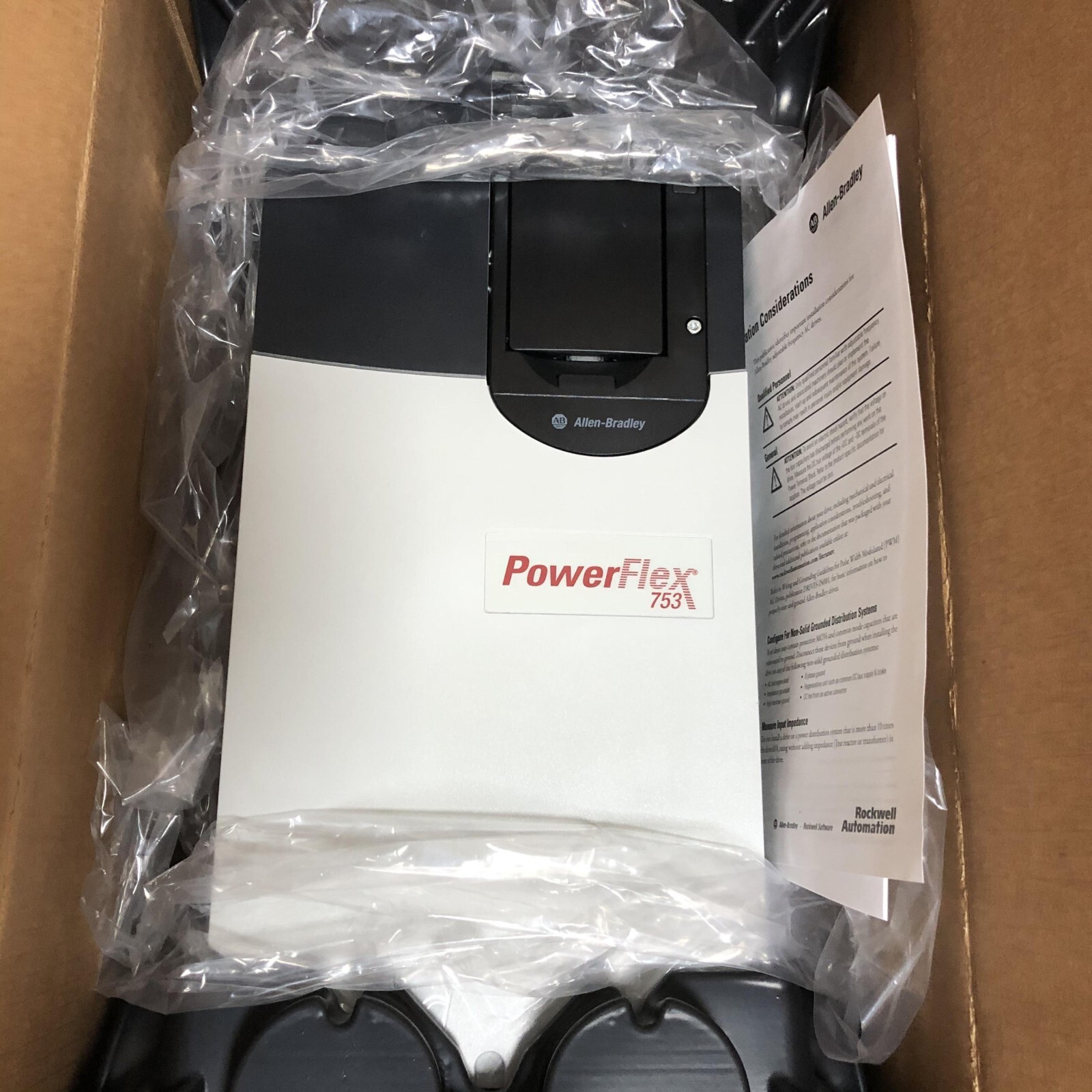 Allen Bradley powerflex 753 inverter brand new stock 20F1AND125AN0NNNNN ...