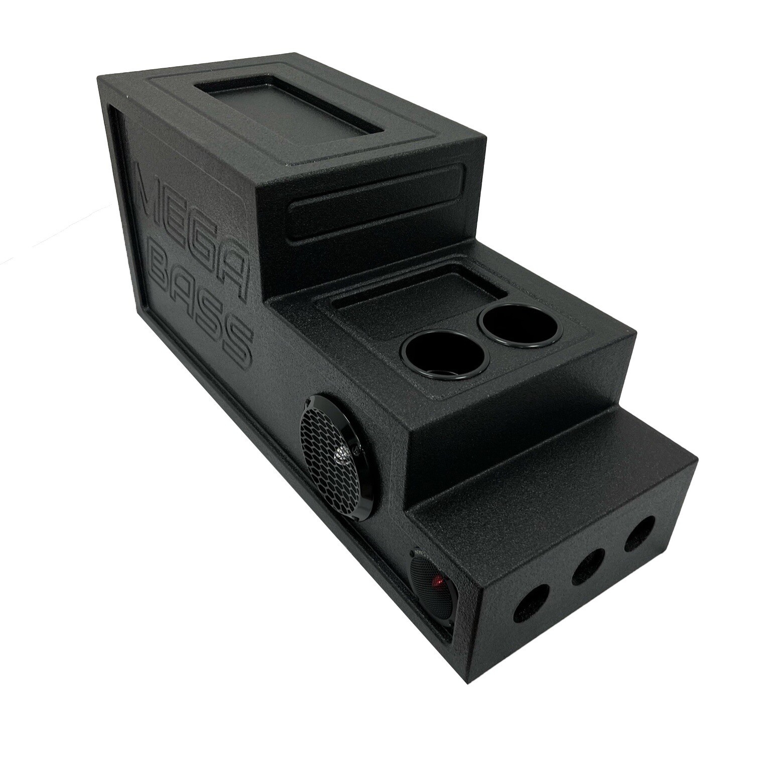 Chevy Ford Dodge Gm Universal Center Console Subwoofer Box For 1x12 ...