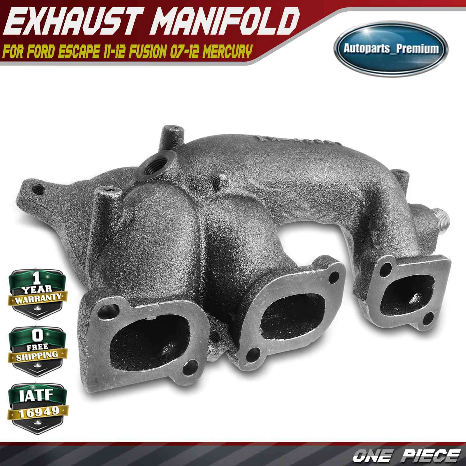Rear Exhaust Manifold for Ford Escape 11-12 Fusion 07-12 Mercury Milan ...