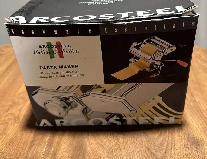Arcosteel Hand Operated Pasta Maker Italian Collection | eBay