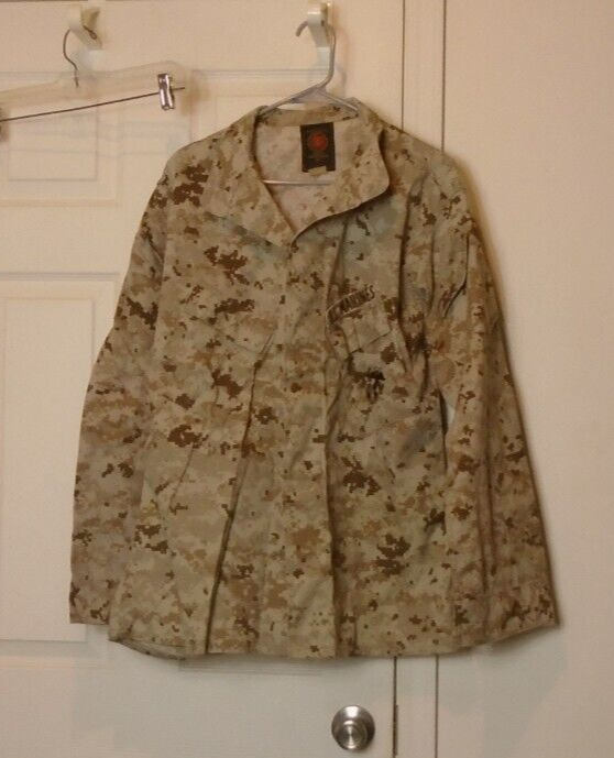 USMC Marine Corps DCU Top sz large reg | eBay