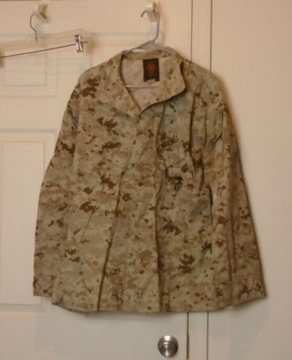 USMC Marine Corps DCU Top sz large reg | eBay