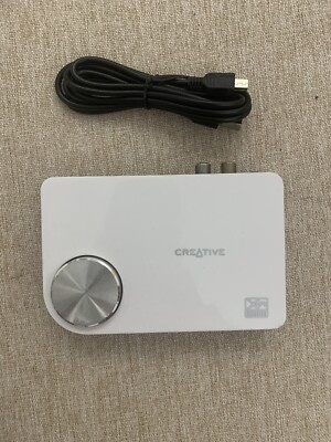 Creative Sound Blaster X-Fi Surround 5.1 USB Sound Card White SB0910 | eBay