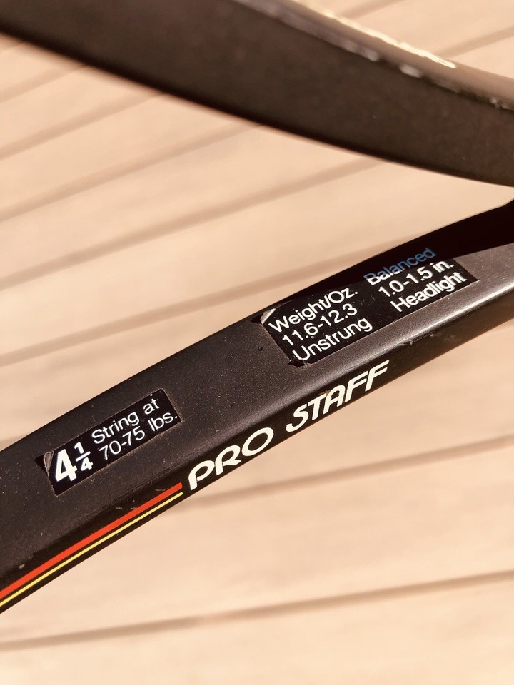 Wilson Pro Staff 110 Classic Large Head Tennis Racquet Chicago GWI Code ...