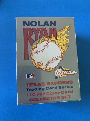 1991 Nolan Ryan Pacific Trading Card Set Texas Express Complete Sealed ...
