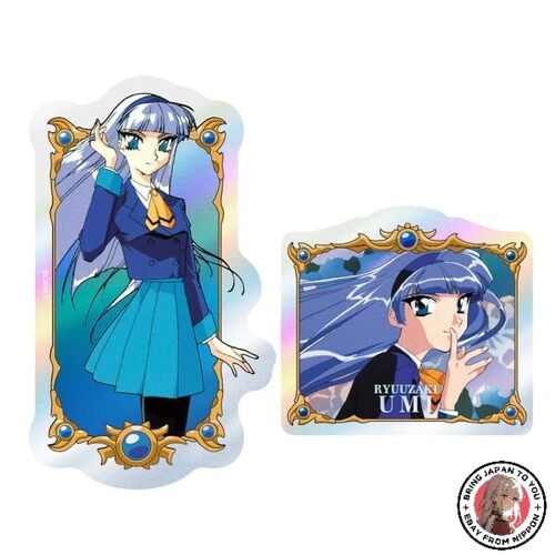 NEW TV Anime Magic Knight Rayearth Character Sticker Set: Umi Ryuzaki ...