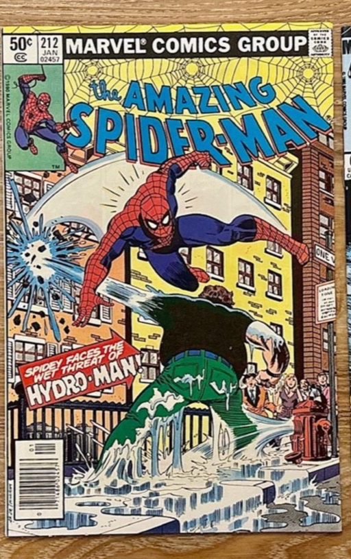 Lot (3) AMAZING SPIDER-MAN #210, 212, 265 FIRST APPEARANCES Marvel ...