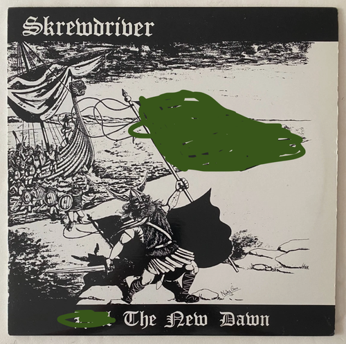 SKREWDRIVER The New Dawn LP Punk Rock Oi Nicky Crane Ian Stuart | eBay