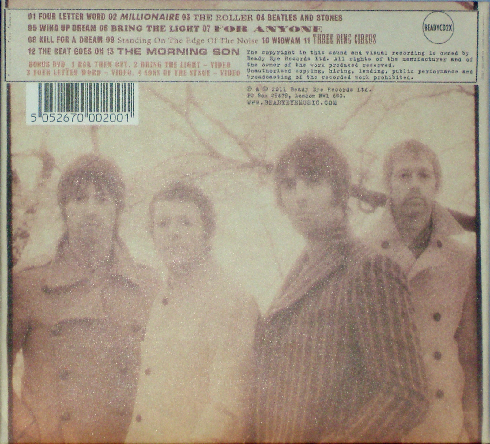 Beady Eye - Different Gear, Still Speeding [CD/DVD] Limited Edition 2 ...