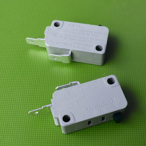 2× Microwave Oven KW3A Door Micro Switch Normally Open for DR52 125V ...