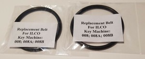 Qty 2 - Replacement Part: Drive Belt for Ilco Model 008A and 008B | eBay